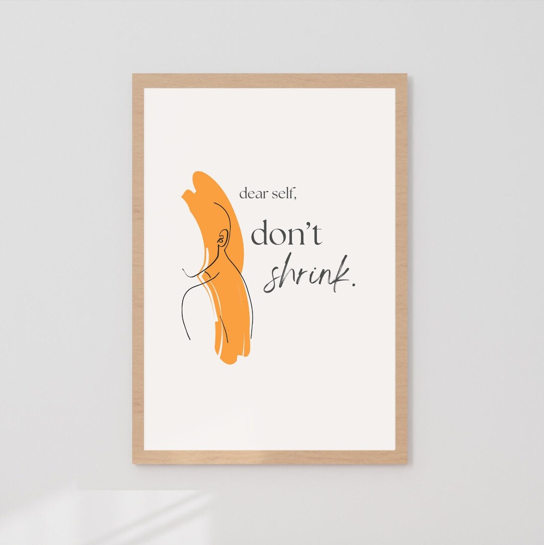 Self Love Poster, Affirmation Wall Art, Positive Affirmation Art ...
