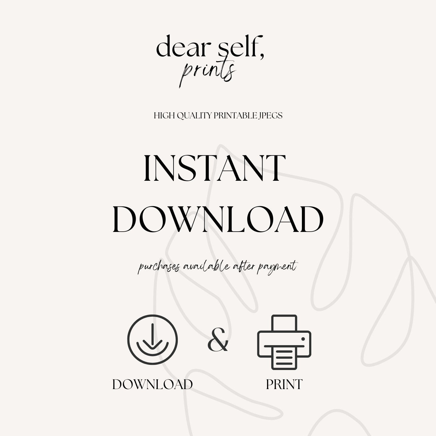 Self Love Poster, Affirmation Wall Art, Positive Affirmation Art ...