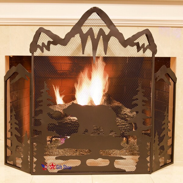 Fireplace Screen - Etsy