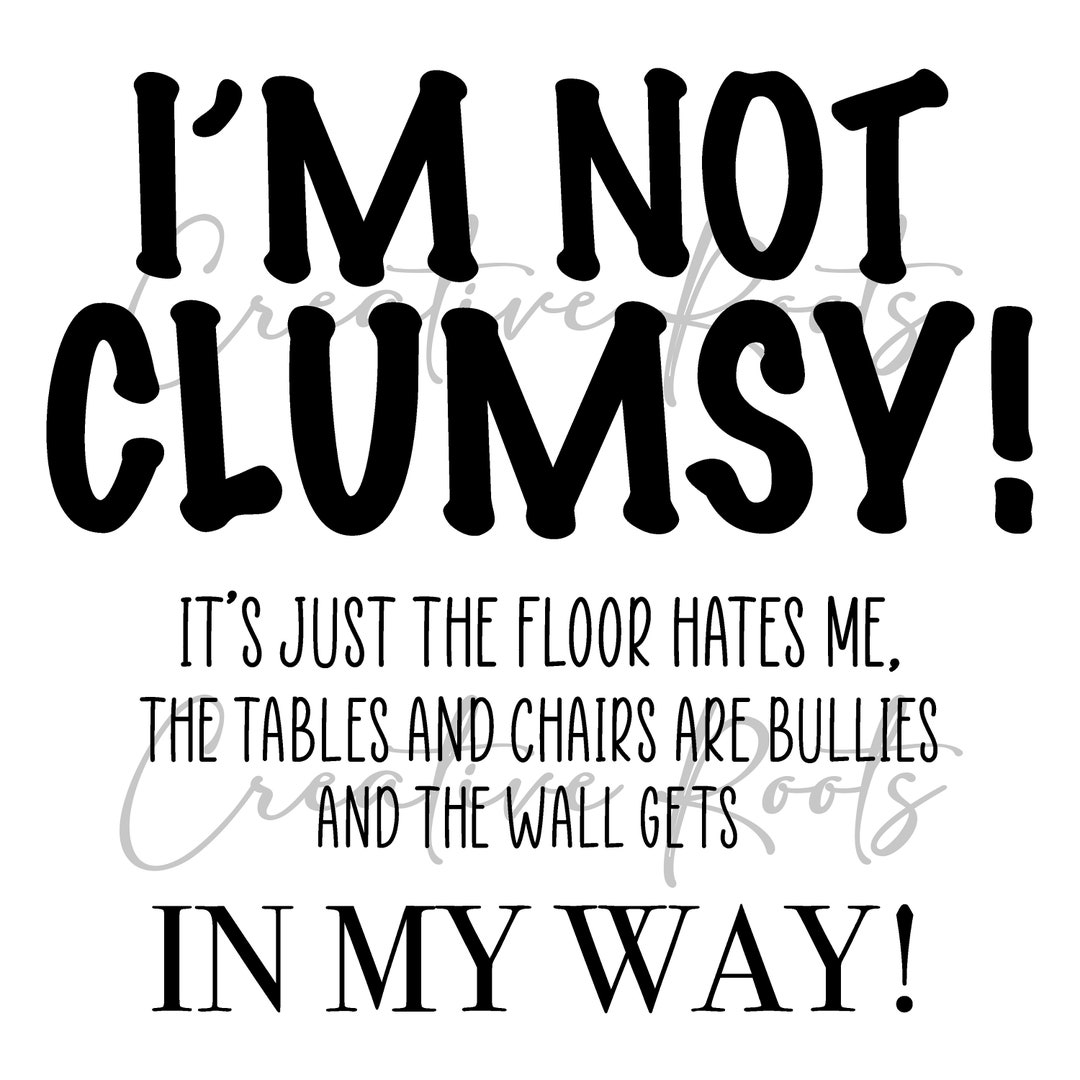Clumsy PNG File - Etsy