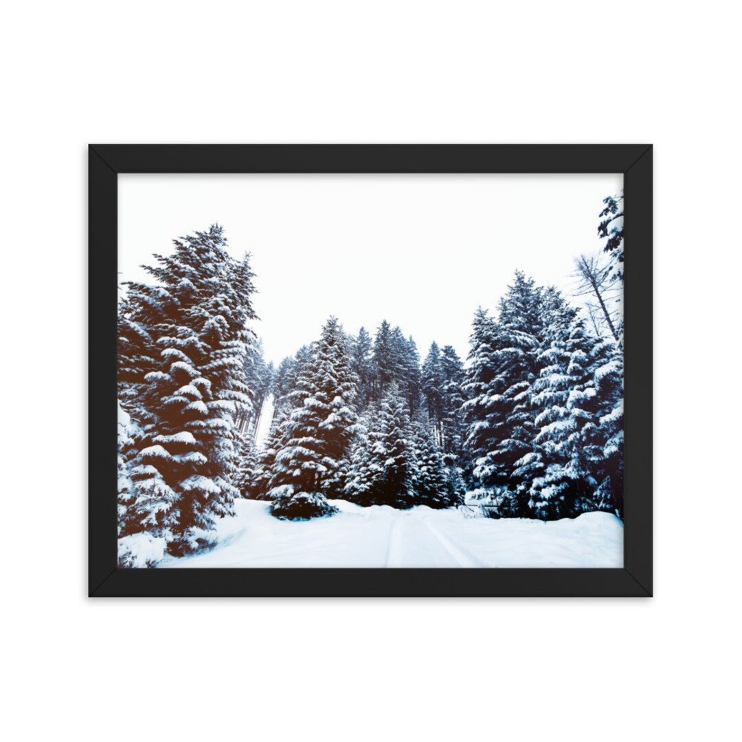 Winter Wonderland - Framed Poster - Wall Art - Wall Decor - Hanging ...