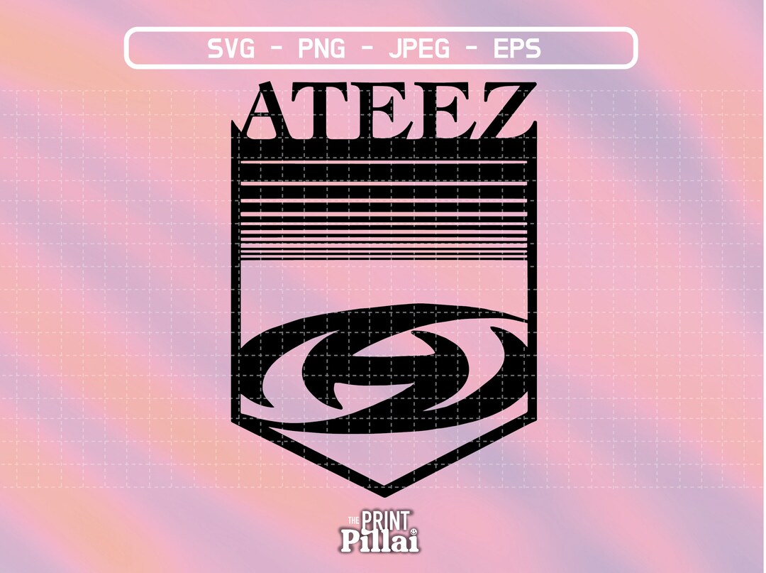 Ateez Svg Eps Png Jpg Vector Files for Cricut and Silhouette Kpop Svg ...