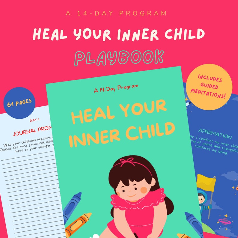 Heal Your Inner Child Playbook Printable | A 14-day Program ...