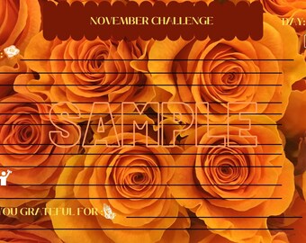 November Fitness Challenge - Etsy