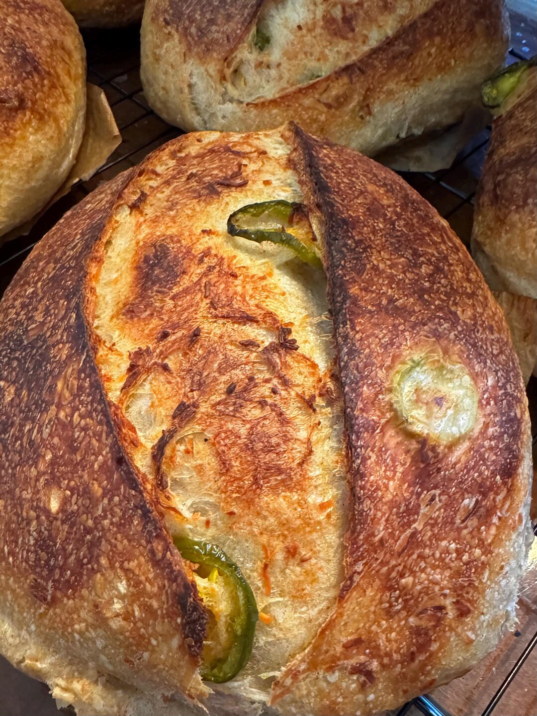Jalapeno Cheddar Sourdough Bread - Made to Order | Healthier Bread ...