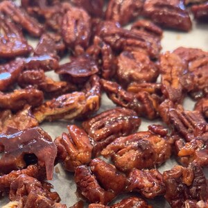 Butter Toffee Pecans Made to Order Candied Pecans - Etsy