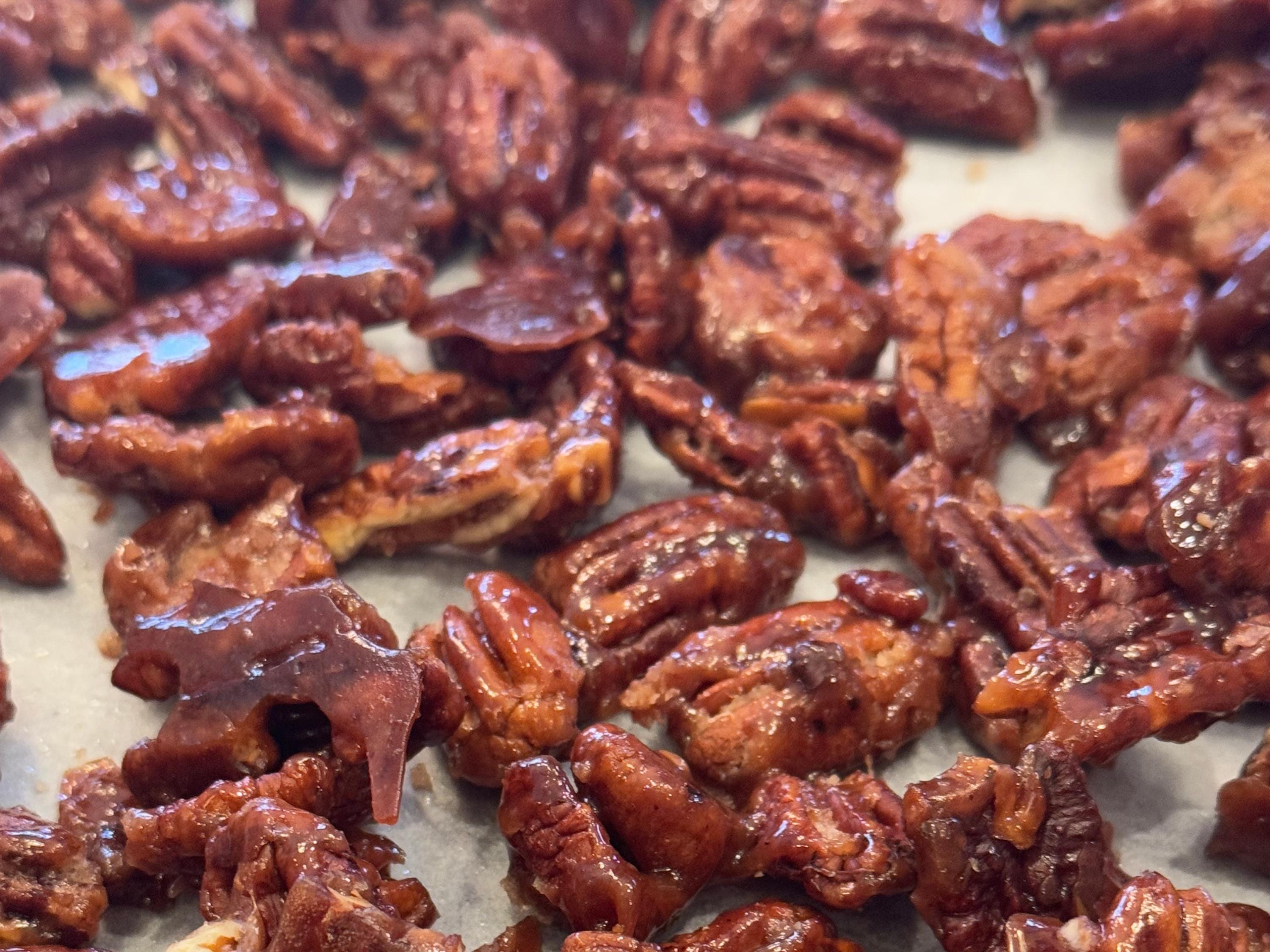 Butter Toffee Pecans Made to Order Candied Pecans - Etsy