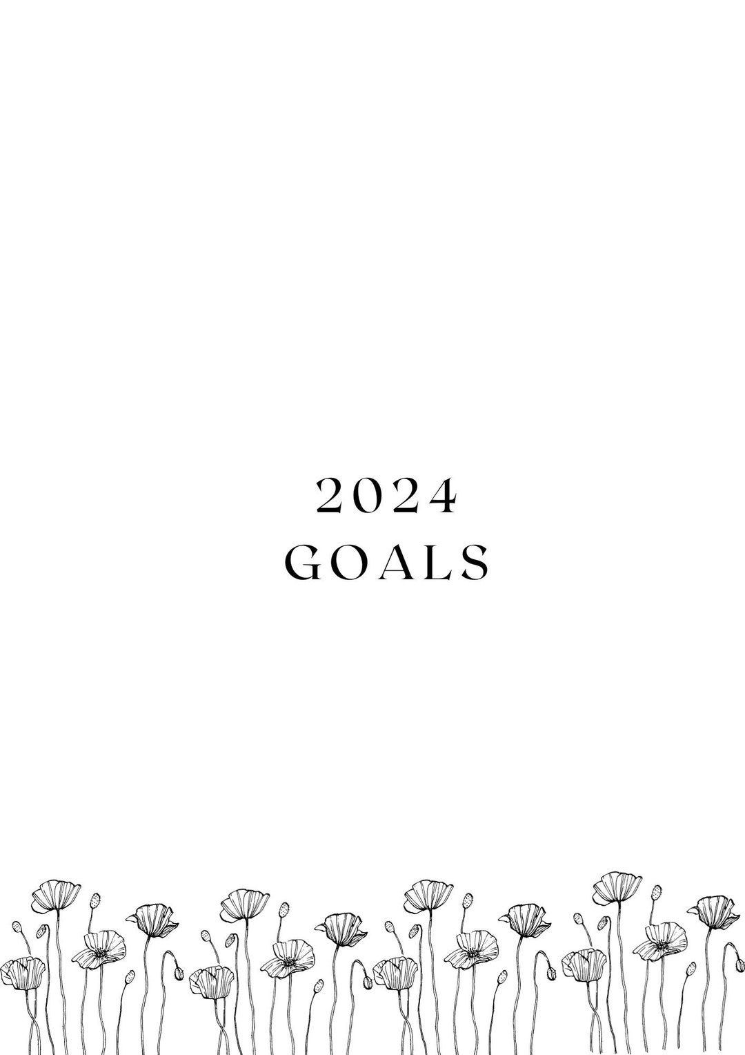 2024 Goals Planner - Etsy