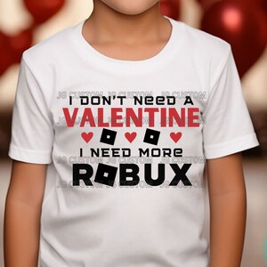Roblox Robux Valentine PNG & SVG - Etsy