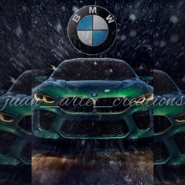 Bmw Papercraft Template - Etsy