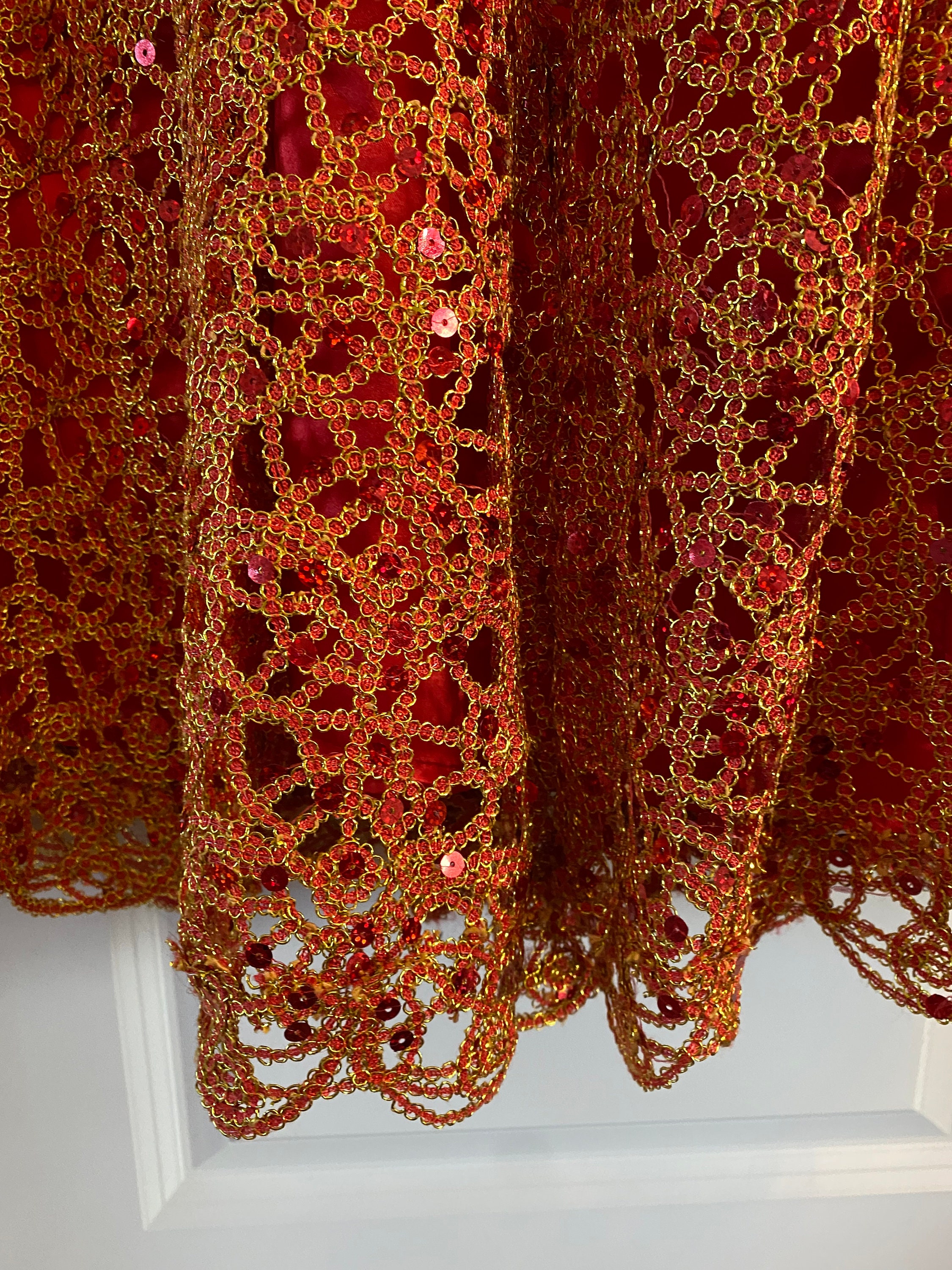 Hmong Chinese Dress, Chinese Red Wedding Dress, Prom Dress, Formal ...