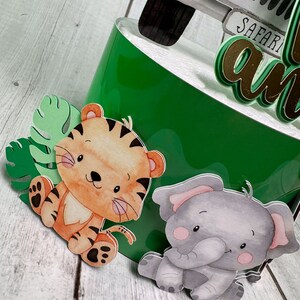 Safari Cake Topper - Safari Birthday - Safari Cake - Safari Theme Party ...