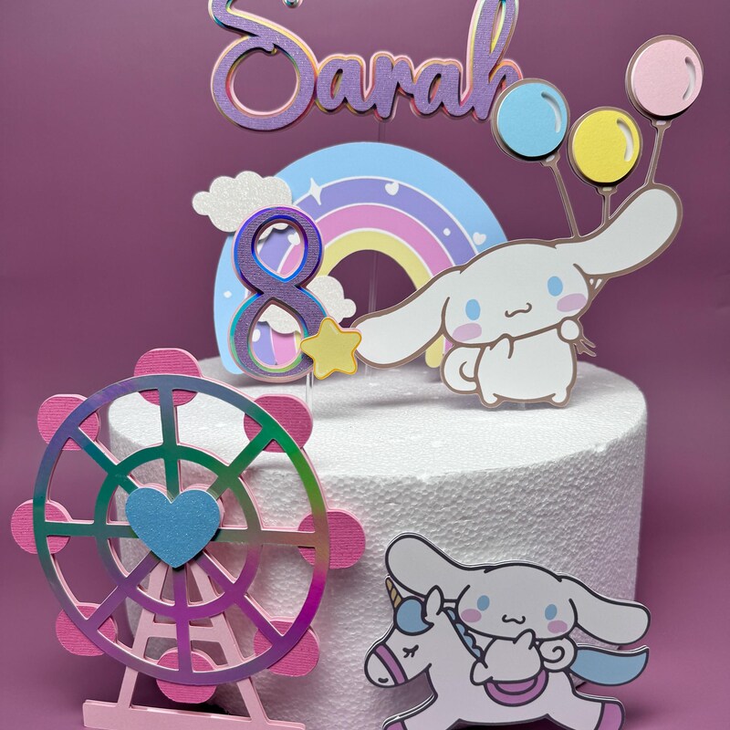 Cinnamon Roll Cake Topper - Etsy