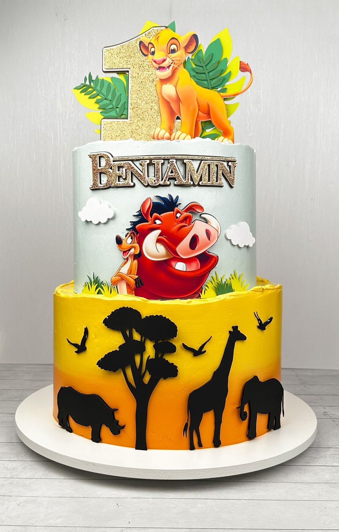 Lion King Cake Topper - Lion King Birthday - Lion King Cake - Lion King ...