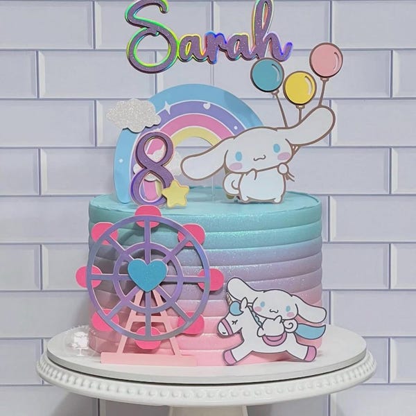 Cinnamon Roll Cake Topper - Etsy