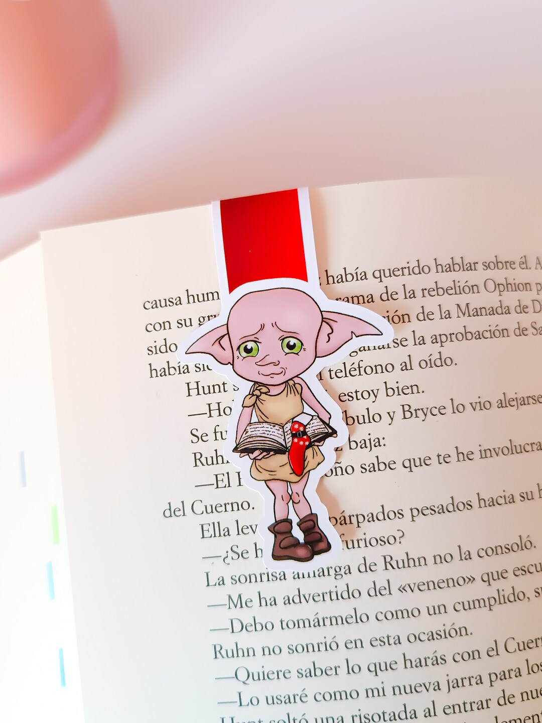 Dobby Magnetic Bookmark - Etsy