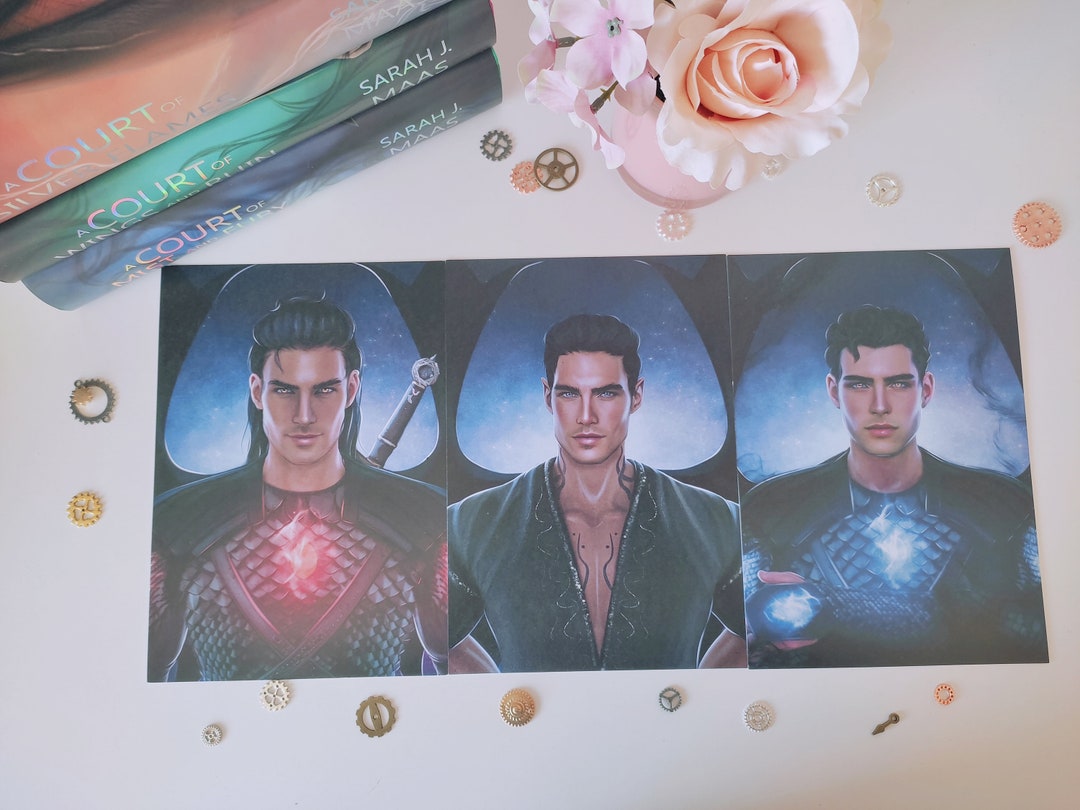 Prints Rhysand, Cassian, Azriel - ACOTAR - OFFICIAL LICENSE - Etsy