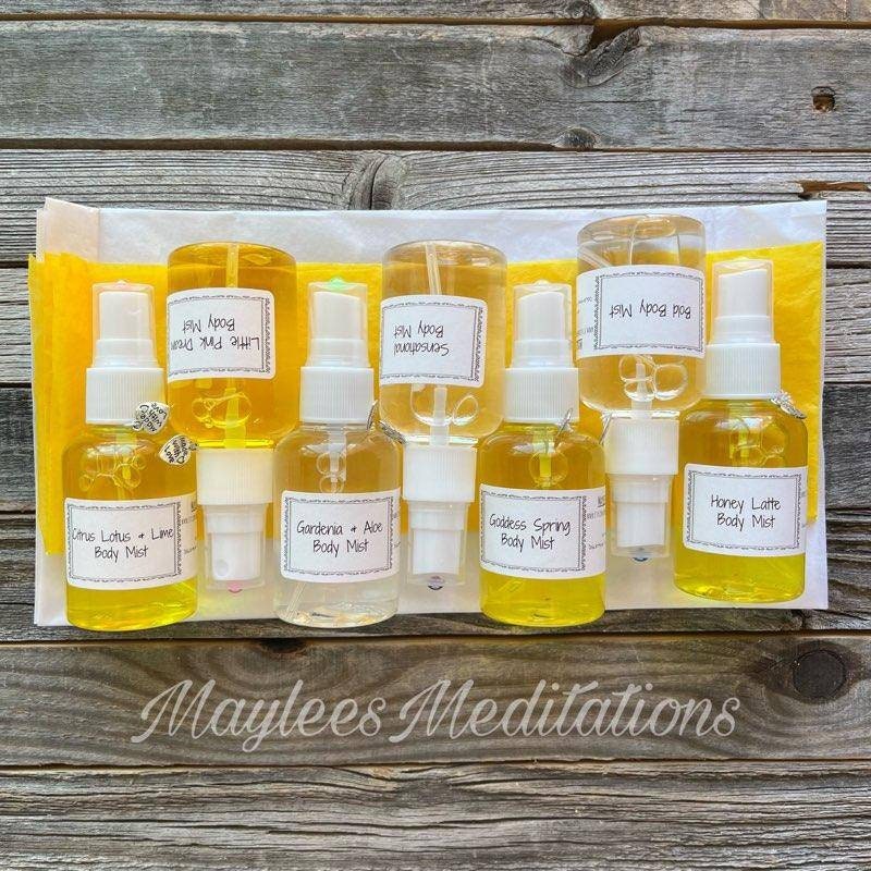 2 Fl. Oz, 7 Pack Body Mist Bundle, Multiple Fragrances - Etsy