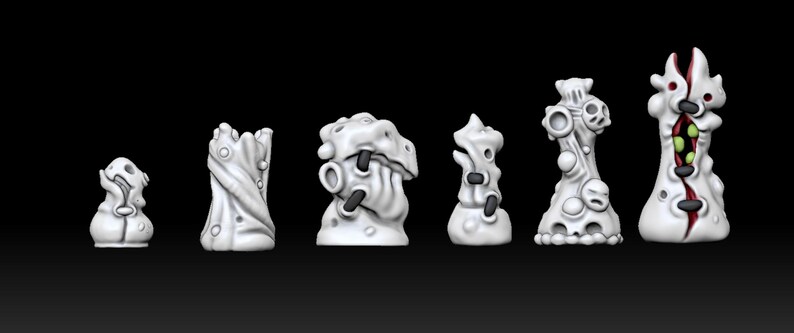 Fistula Chess Set 3d Models - Etsy