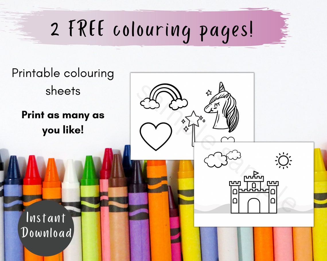 Reward Chart, Printable Reward Chart, Unicorn Reward Chart A4, FREE ...