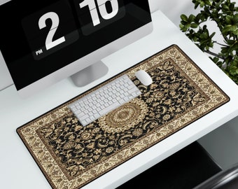 Persian Rug Mouse Pad Mat Desktop Laptop Office Ornamental D 2 - Etsy