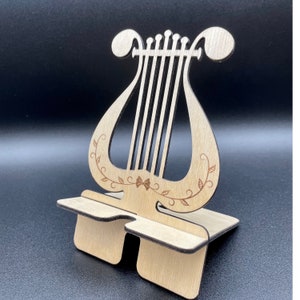 Cell Phone Stand/ Wooden Phone Dock/ Music Phone Holder/ Gift Basket ...