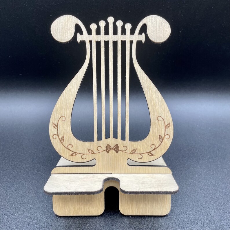 Cell Phone Stand/ Wooden Phone Dock/ Music Phone Holder/ Gift Basket ...