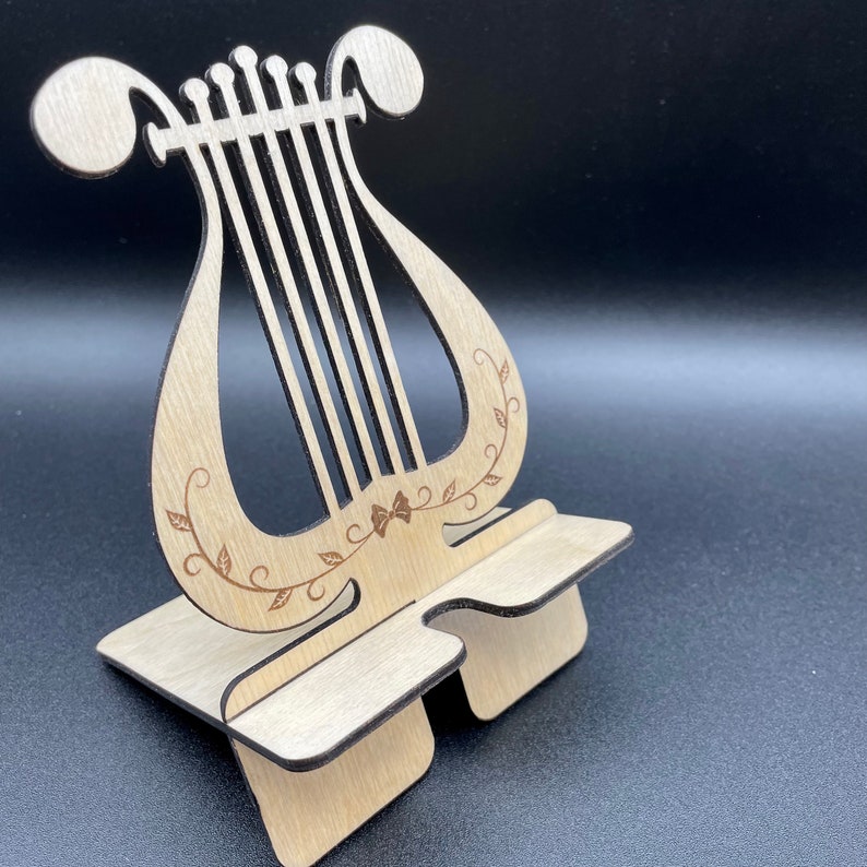 Cell Phone Stand/ Wooden Phone Dock/ Music Phone Holder/ Gift Basket ...