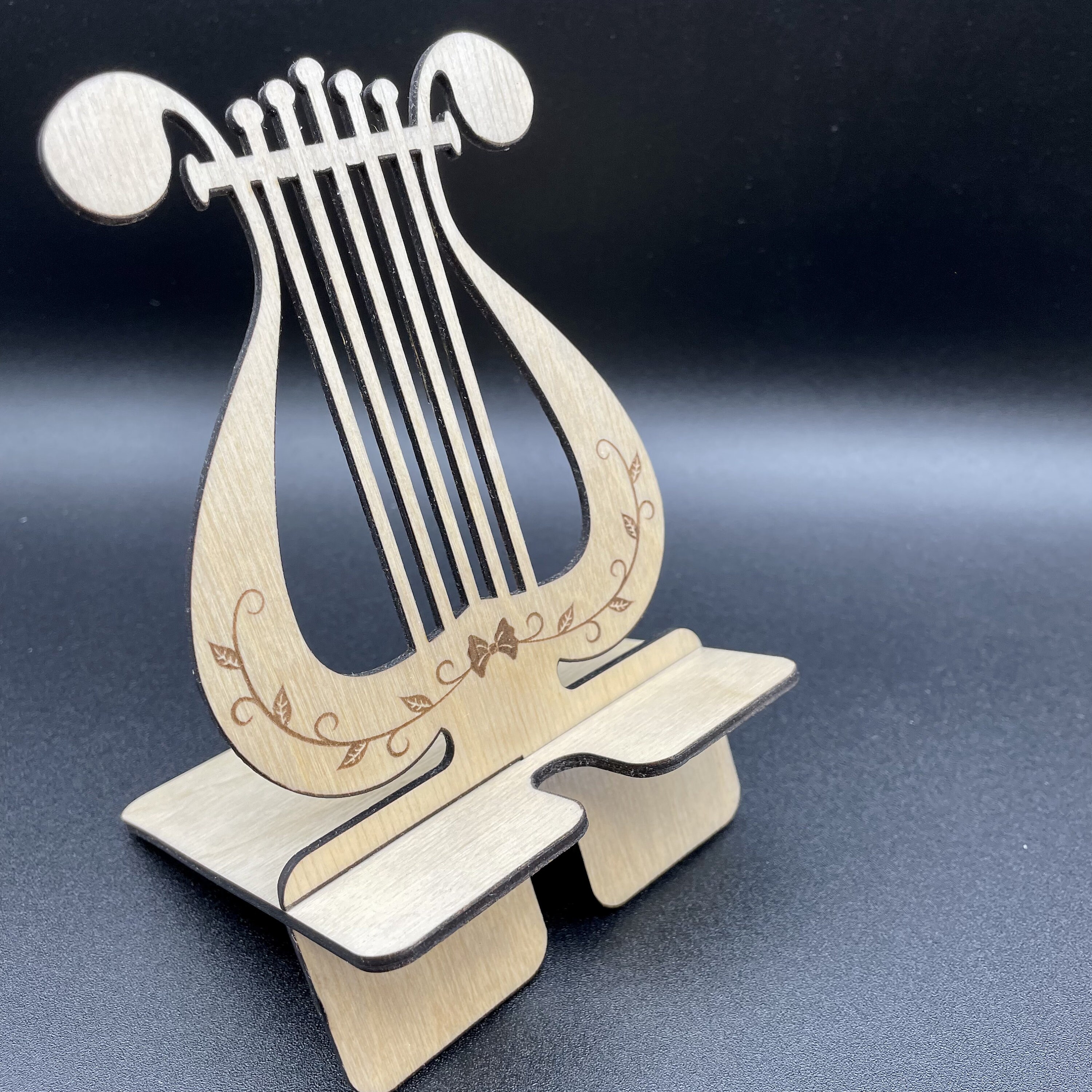 Cell Phone Stand/ Wooden Phone Dock/ Music Phone Holder/ Gift Basket ...