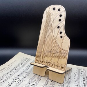 Cell Phone Stand/ Wooden Phone Dock/ Music Phone Holder/ Gift Basket ...