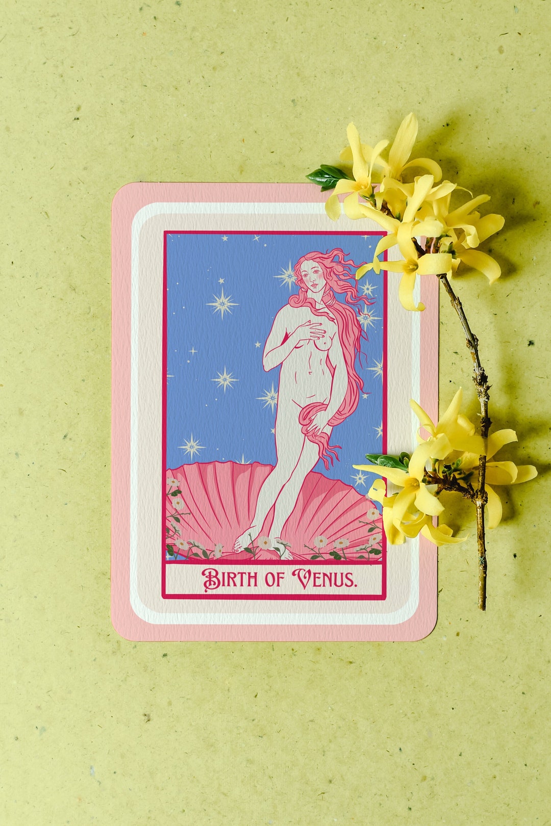 Birth of Venus Art Print | Botticelli Poster (digital Download) - Etsy