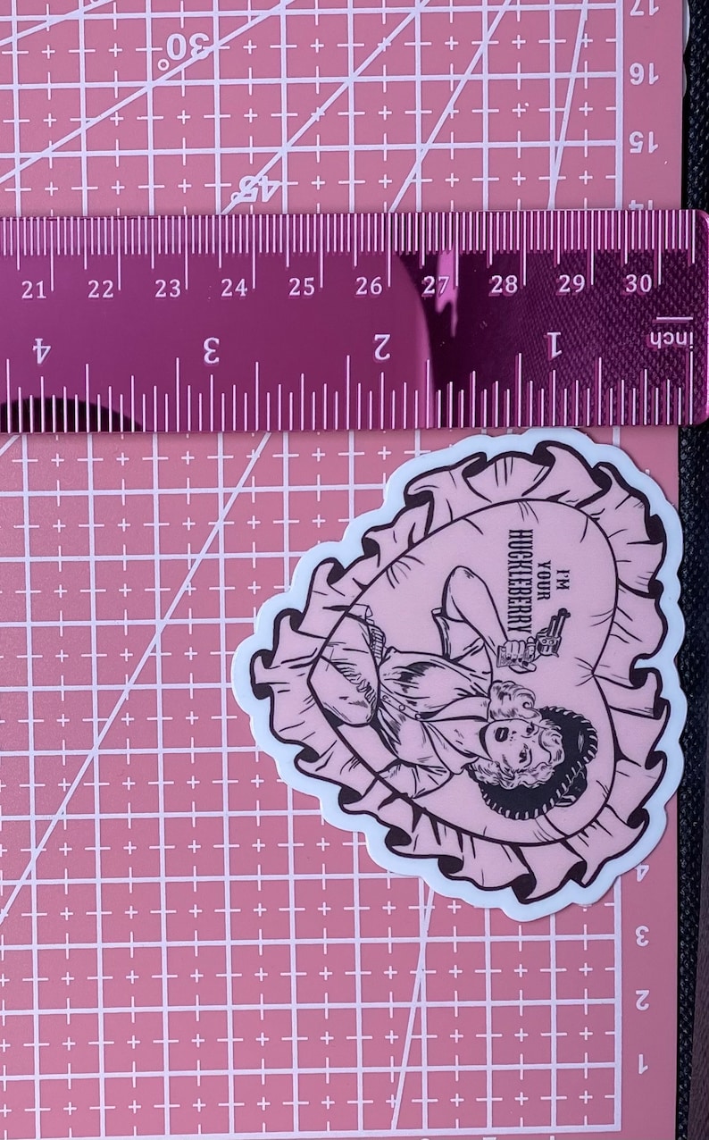I'm Your Huckleberry Sticker | Western Cowgirl Sticker | Western Decal ...