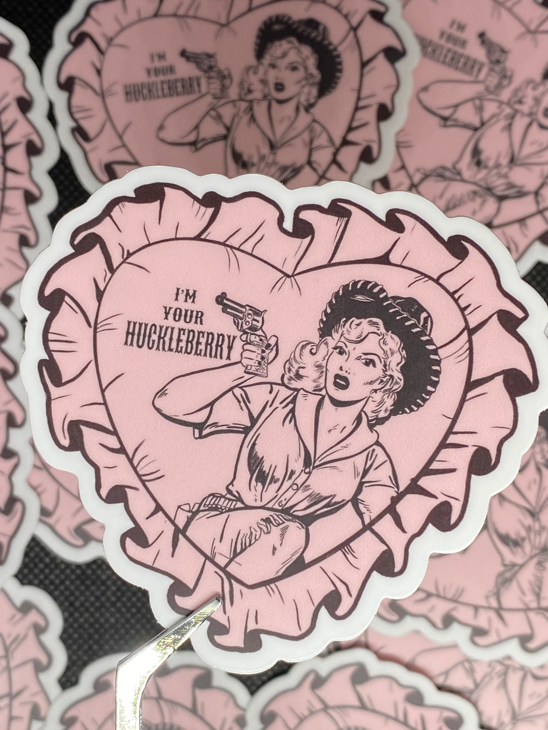 I'm Your Huckleberry Sticker | Western Cowgirl Sticker | Western Decal ...