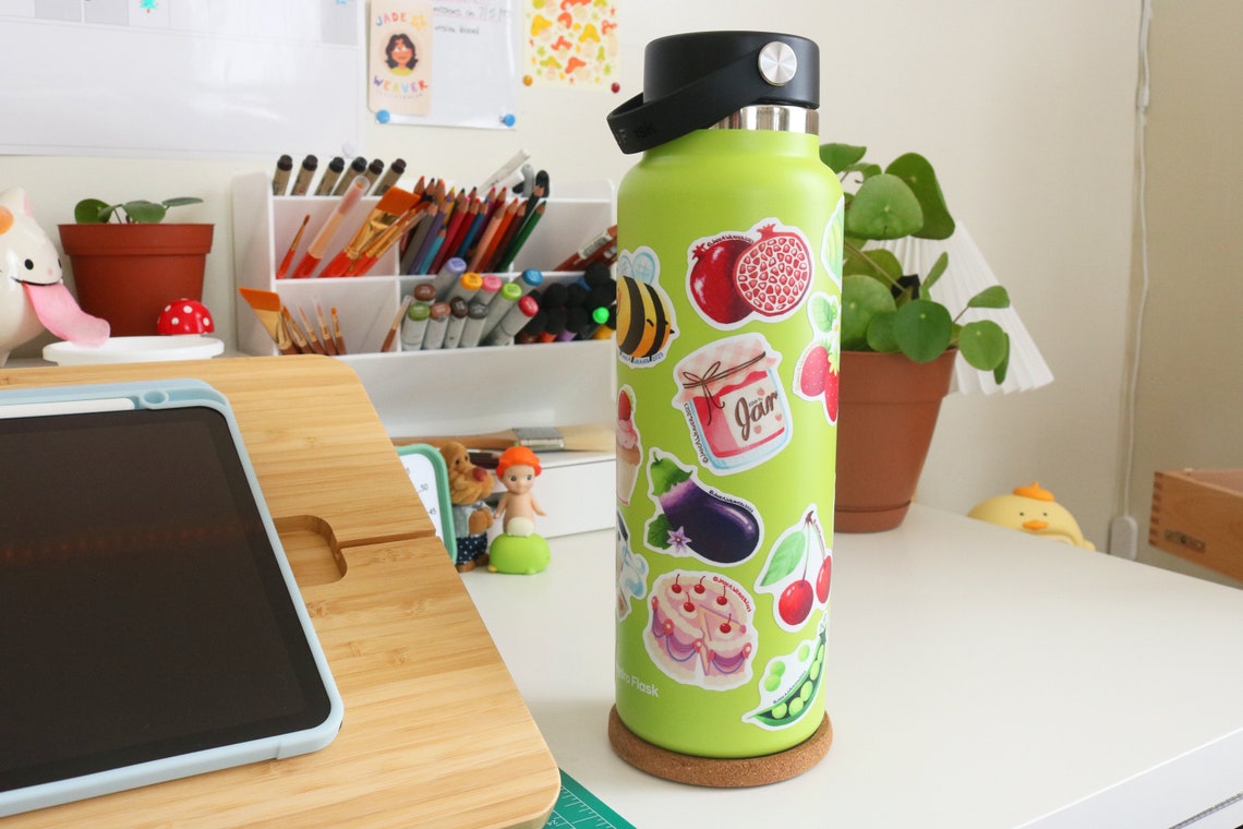Cute Peapod Sticker | Cottagecore Aesthetic Peas in a Pod Decal ...