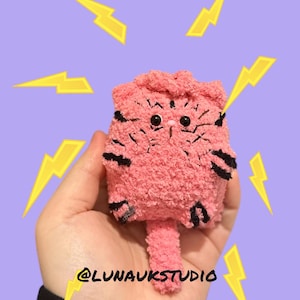Crochet Anime Cat Plush Keychain: Sukuna, Nanami, Gojo - Etsy
