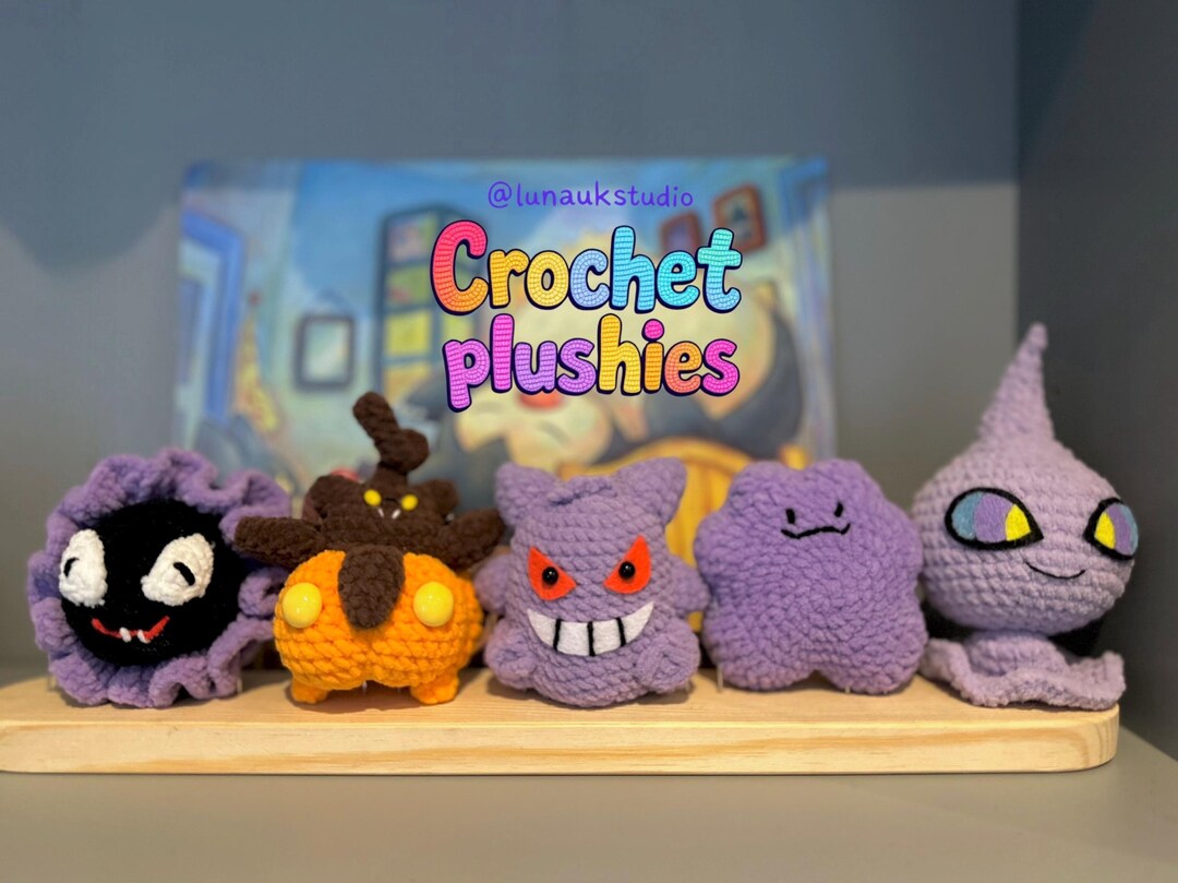 Handmade Crochet Amigurumi Anime Chibi Plushies 7-8cm - Etsy
