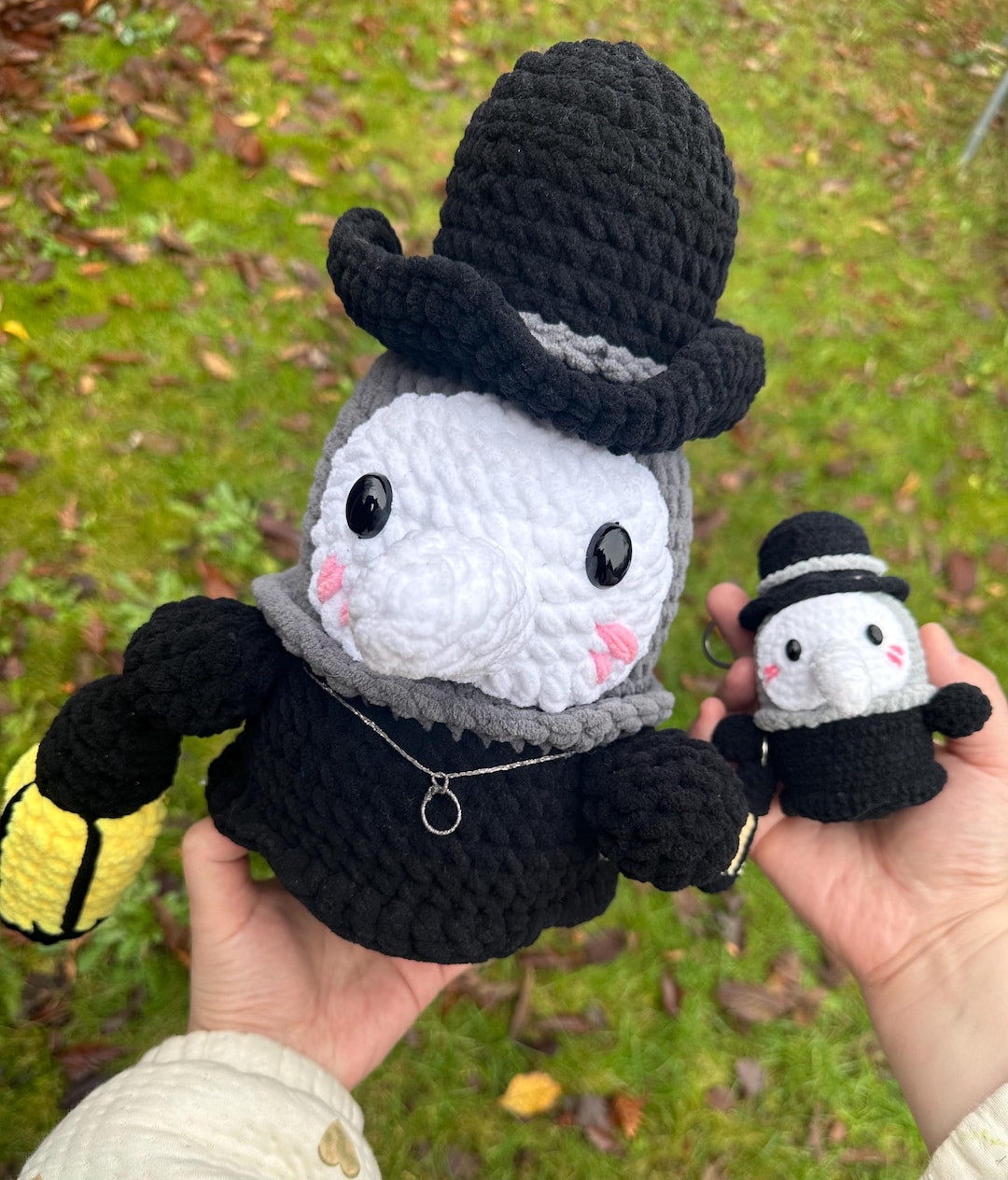Crochet Plague Doctor Plushies | Crochet Plague Doctor Amigurumi ...