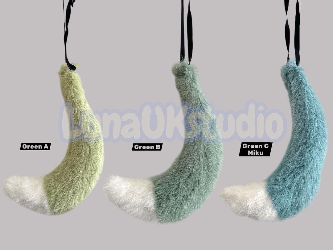 Kemonomimi Fursona Tail- Fox Tail; Dog Tail; Wolf Tail, Waggy Puppy ...