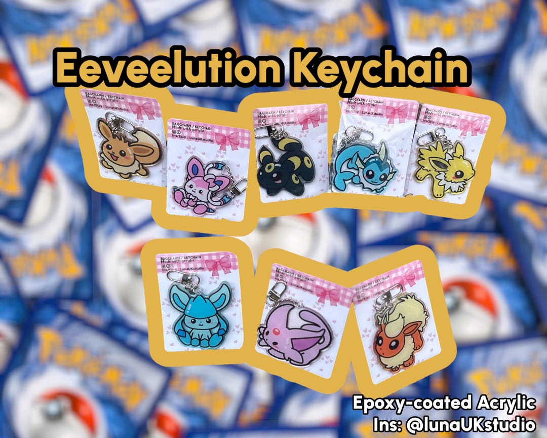 Pokemon Eeveelution Vaporeon,jolteon,umbreon,leafeon,glaceon,sylveon ...