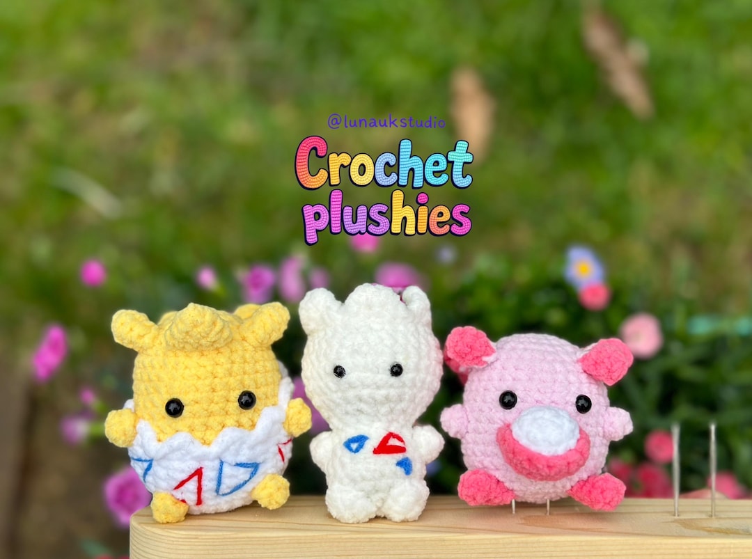 Handmade Crochet Amigurumi Anime Inspired Plushies 7-8cm - Etsy