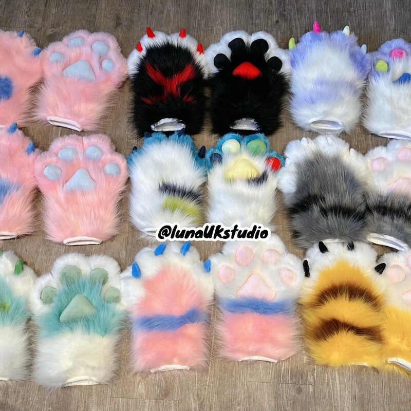 Fursuit Paws - Etsy