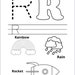 ABC Tracing and Coloring Preschool Worksheet Bundle - Etsy