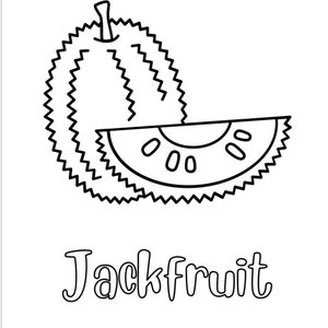 Preschool Coloring Pages Fruit Simple and Unique Worksheets - Etsy
