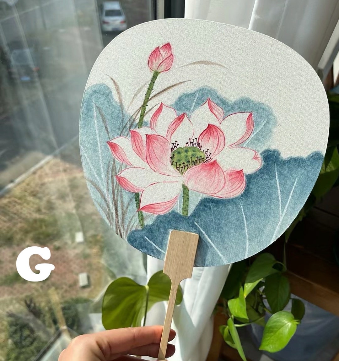 Original Painting in Traditional Asian Style Watercolor & Ink on the ...