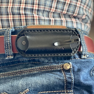 Knife Sheath, Belt Sheath, Horizontal Knife Sheath, Leather Knife ...
