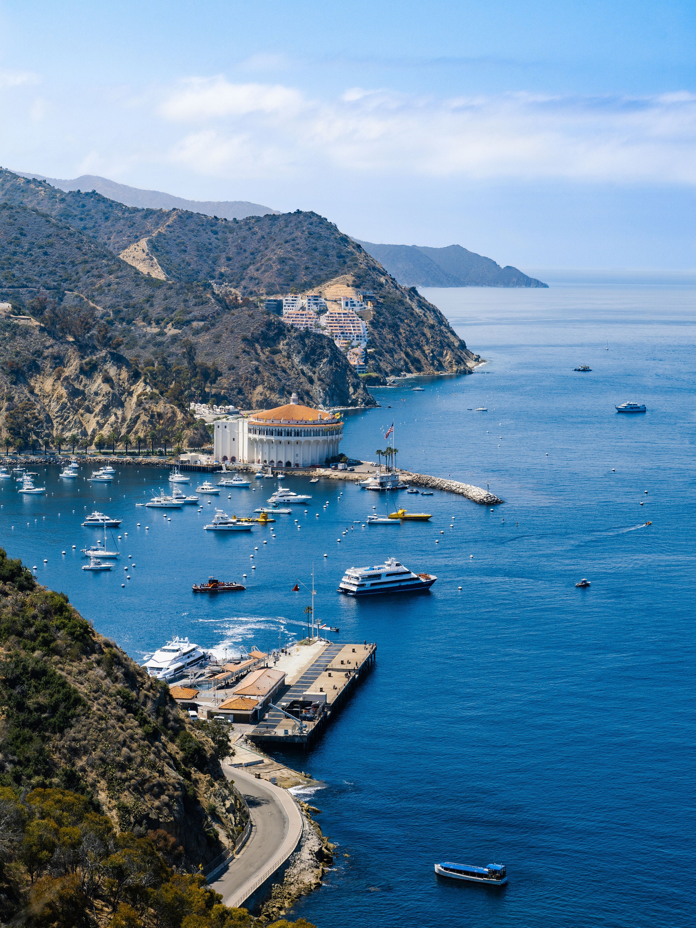 Catalina Island Art: Catalina Harbor Art, Avalon Bay Print, California ...