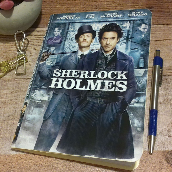Sherlock Holmes Notebook - Etsy