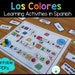 Color Activities Printables-spanish Activities-homeschool- Preschool ...