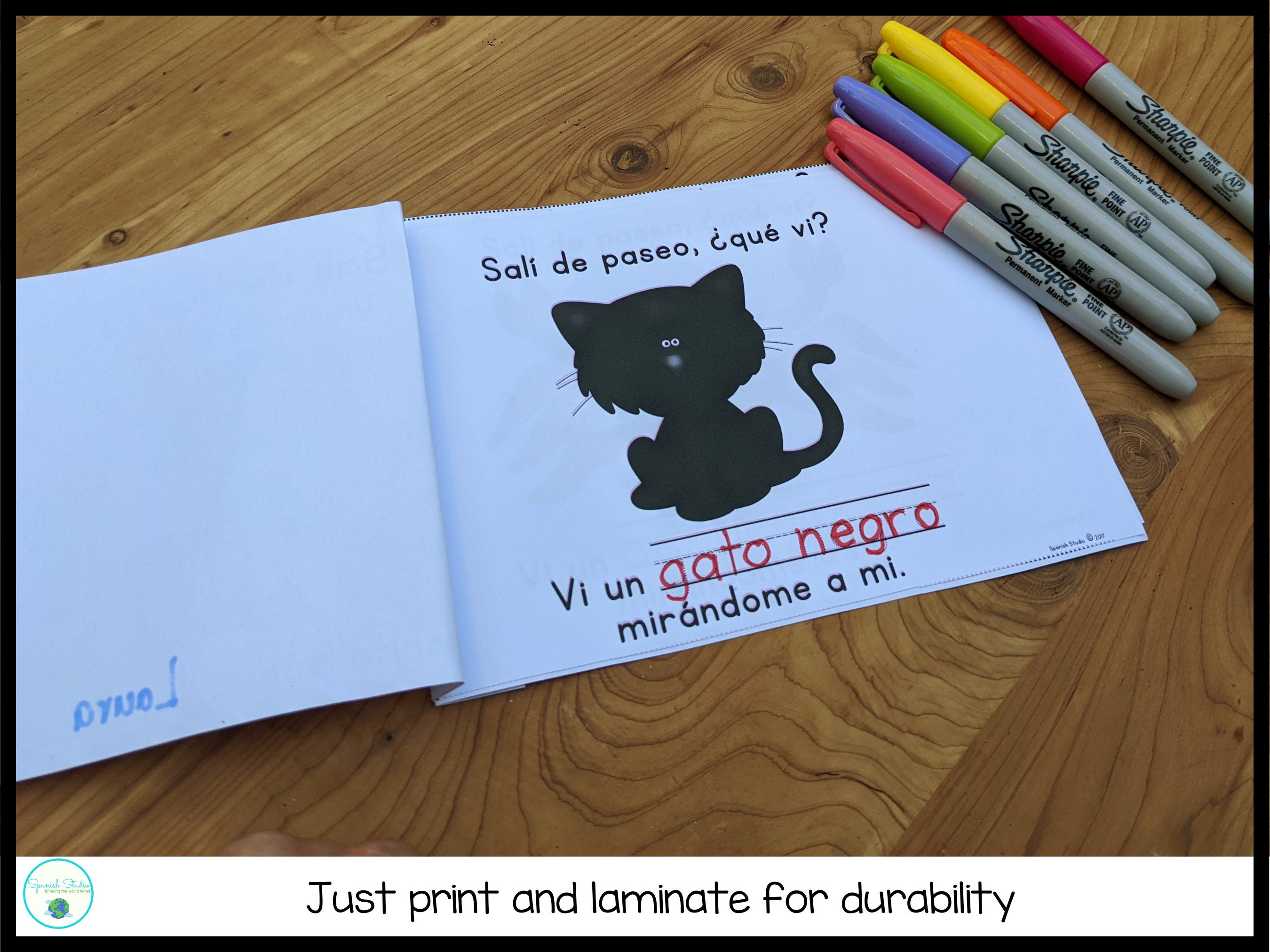 Color Activities Printables-spanish Activities-homeschool- Preschool ...