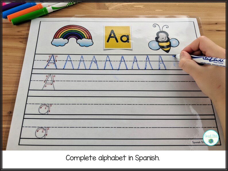 Actividades del abecedario-Español-Digital-Imprimibles educativos ...